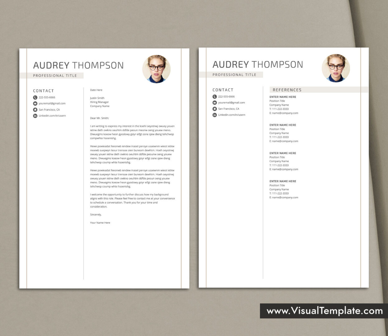 Skill-First Resume Template for MS Word, Skill-First CV Template ...