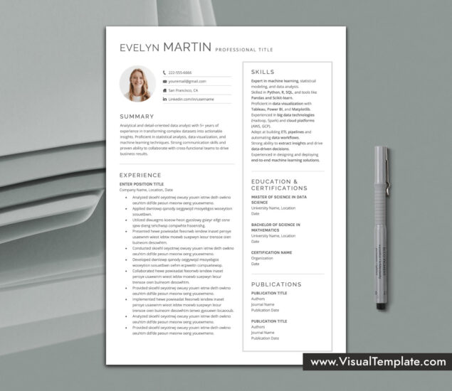 Skill-First Resume Bundle for MS Word, Skill-First CV Template ...