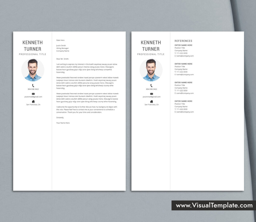 Skill-First Resume Template for MS Word, Skill-First CV Template ...